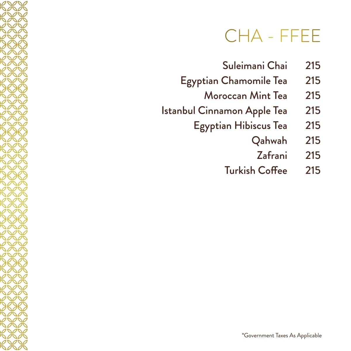 Menu of Bayroute, Powai, Central Mumbai