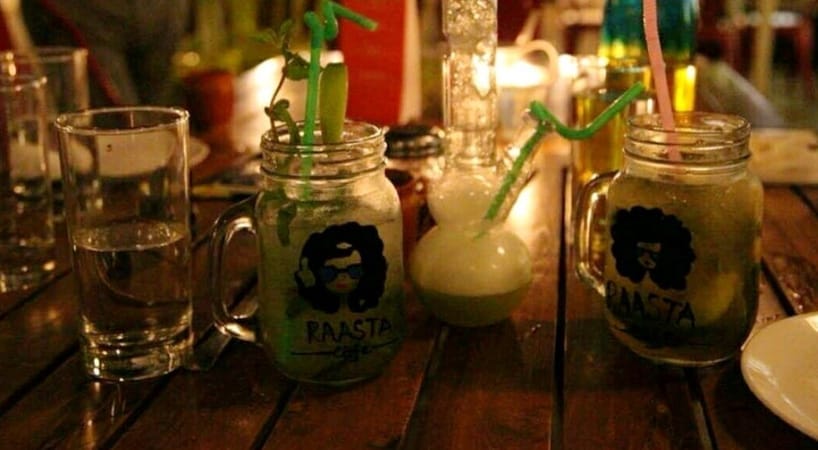 Menu of Raasta Cafe, Dorabjee Mall