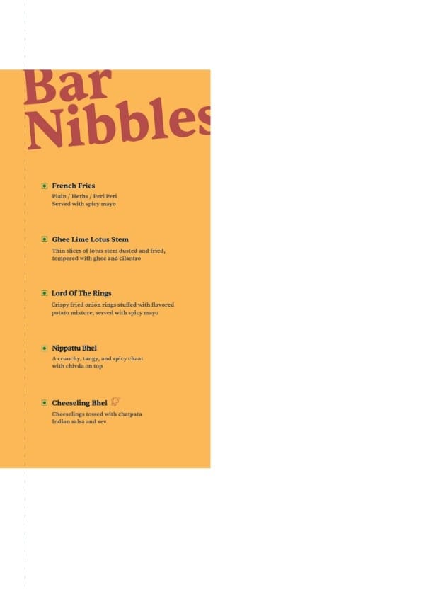 Menu of Float, Kalyan Nagar, North Bengaluru