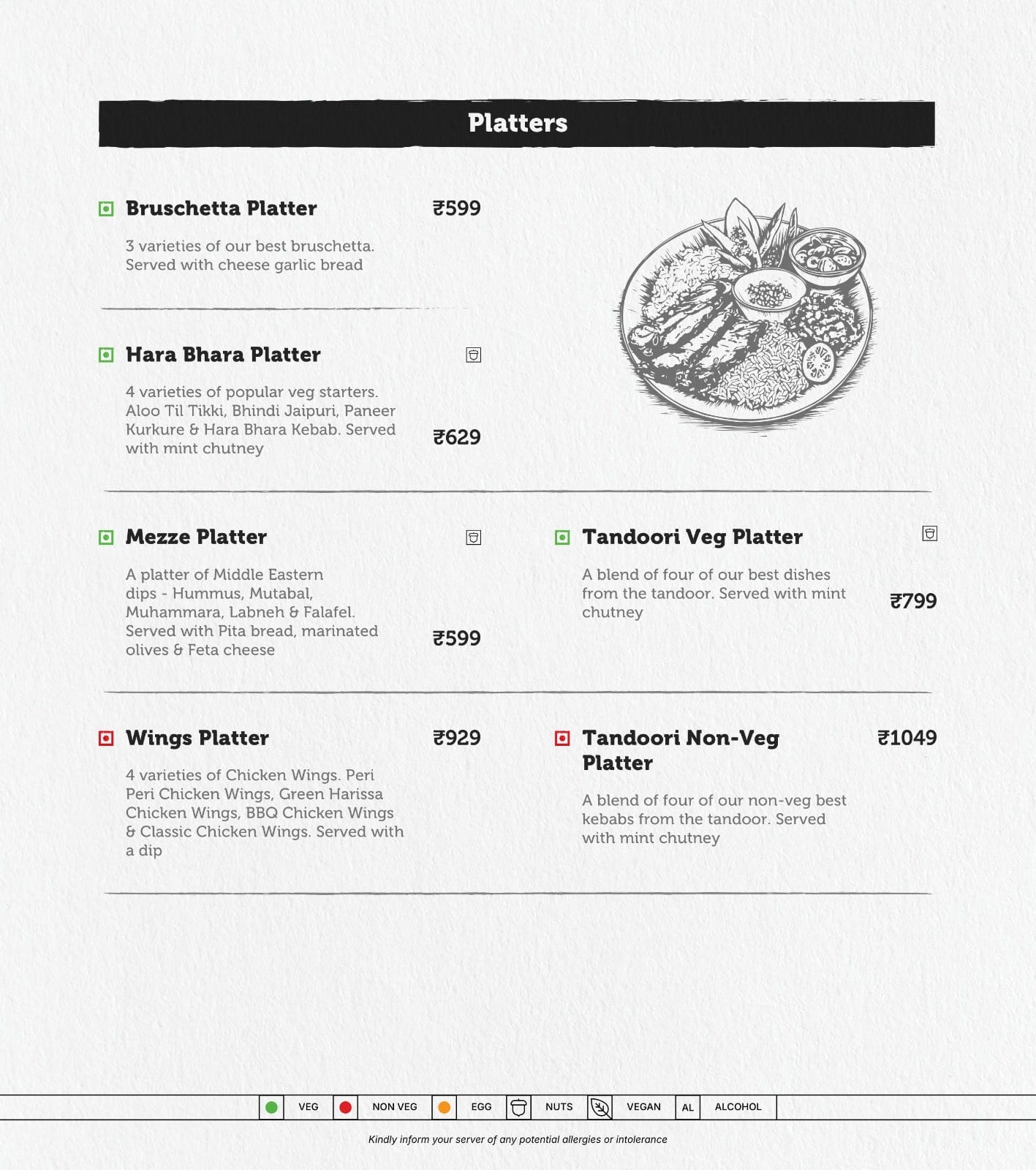 Menu of Uru Brewpark, JP Nagar, South Bengaluru