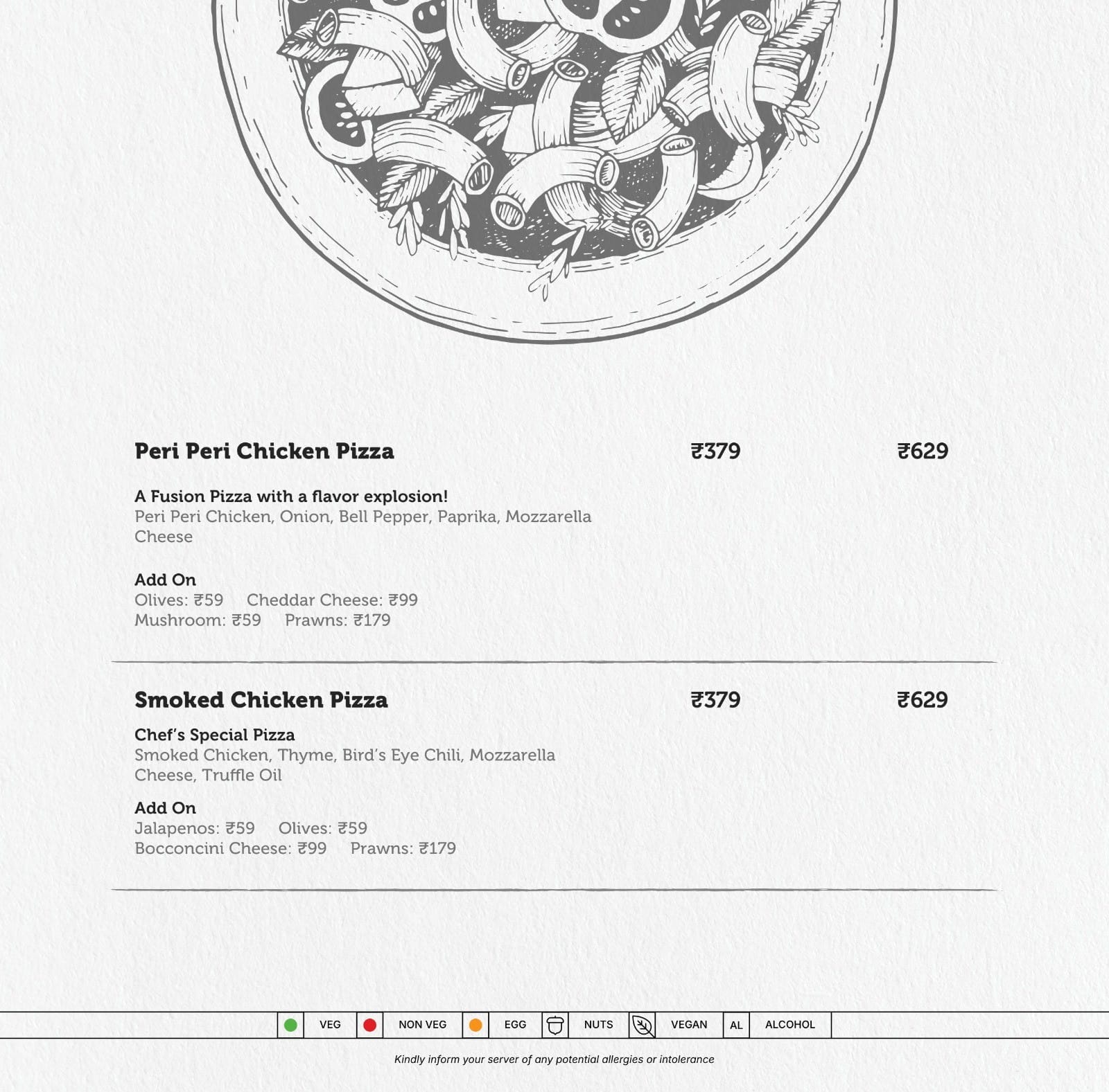 Menu of Uru Brewpark, JP Nagar, South Bengaluru