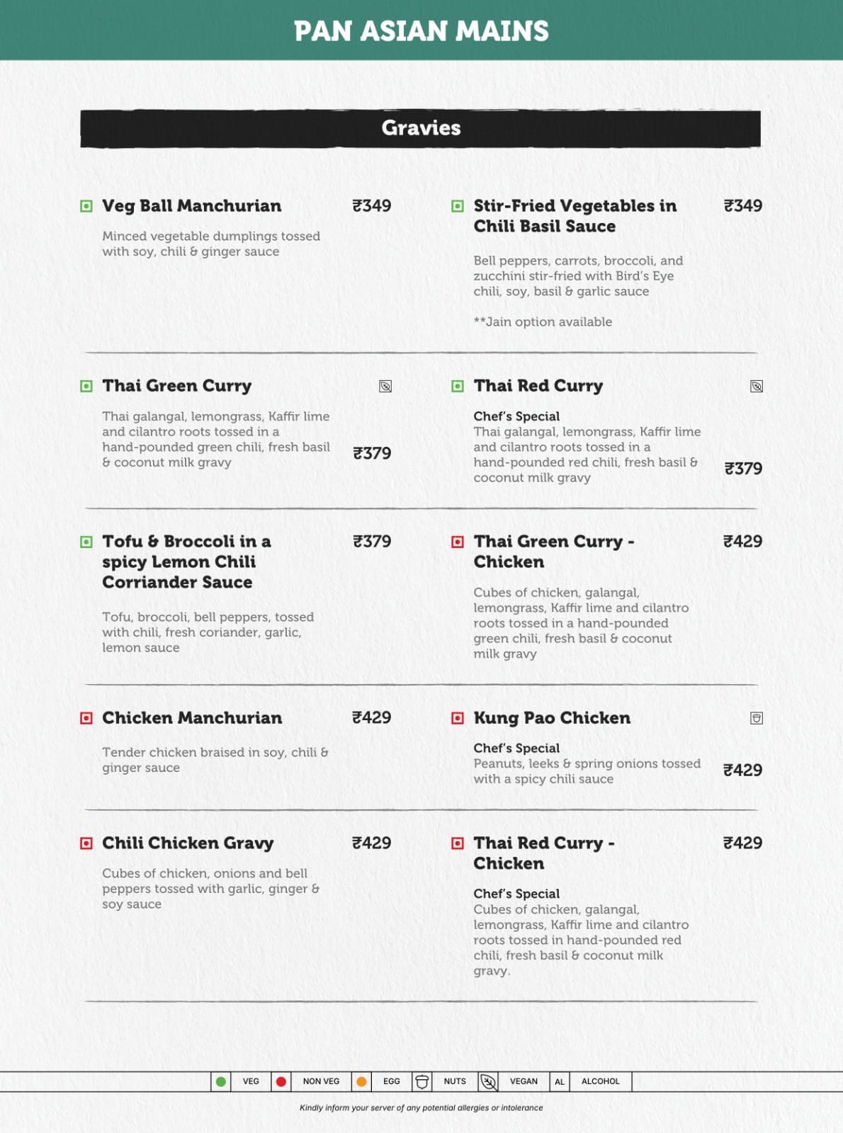 Menu of Uru Brewpark, JP Nagar, South Bengaluru