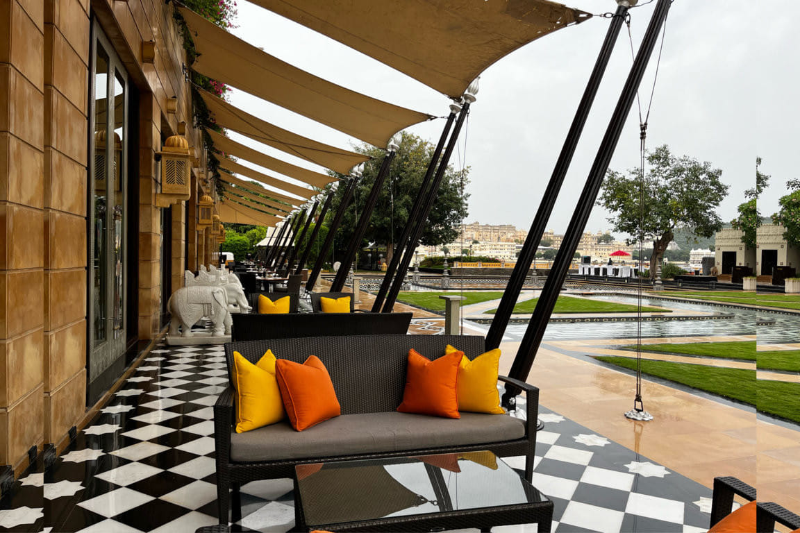 Menu of The Dining Room - The Leela Palace, The Leela Palace Udaipur