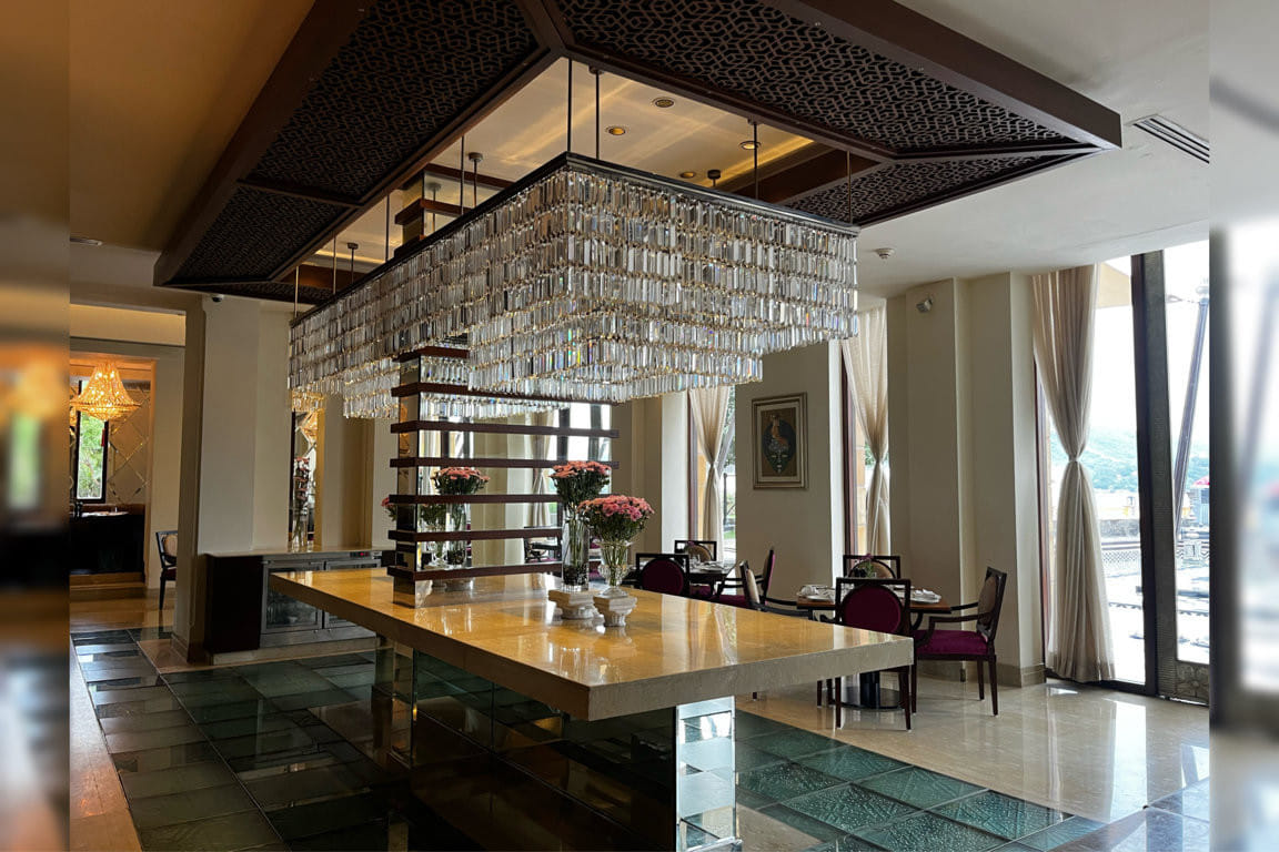 Menu of The Dining Room - The Leela Palace, The Leela Palace Udaipur