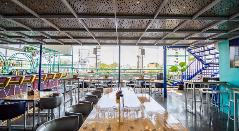 Menu of 21st Amendment, 100 Feet Road, East Bengaluru