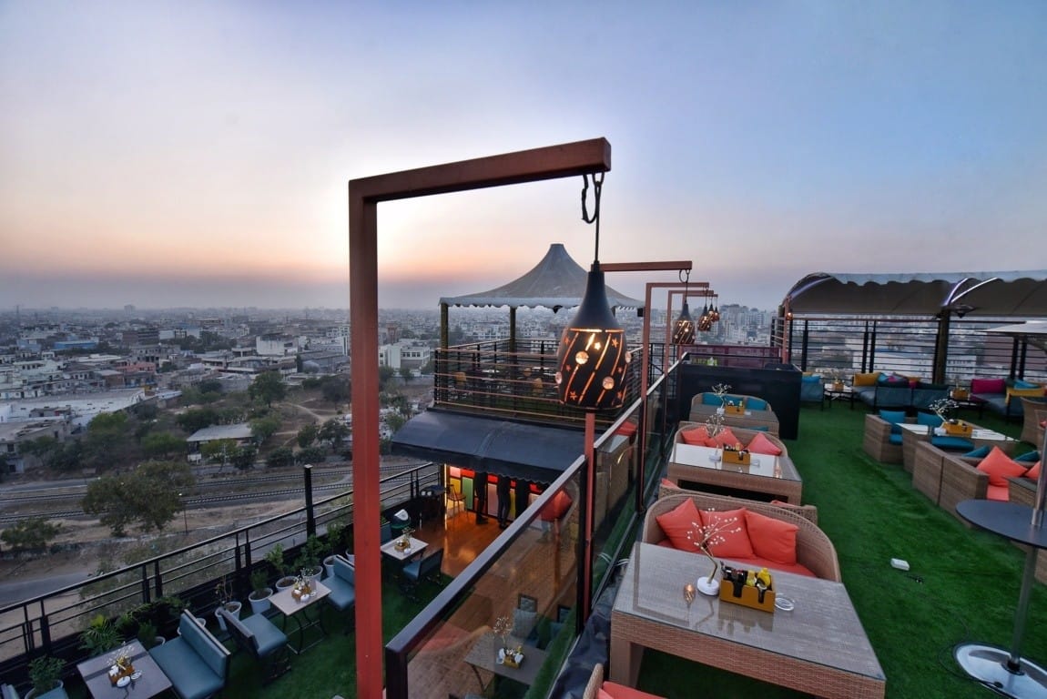 Menu of Zarza Club & Terrace, Bais Godam, Jaipur