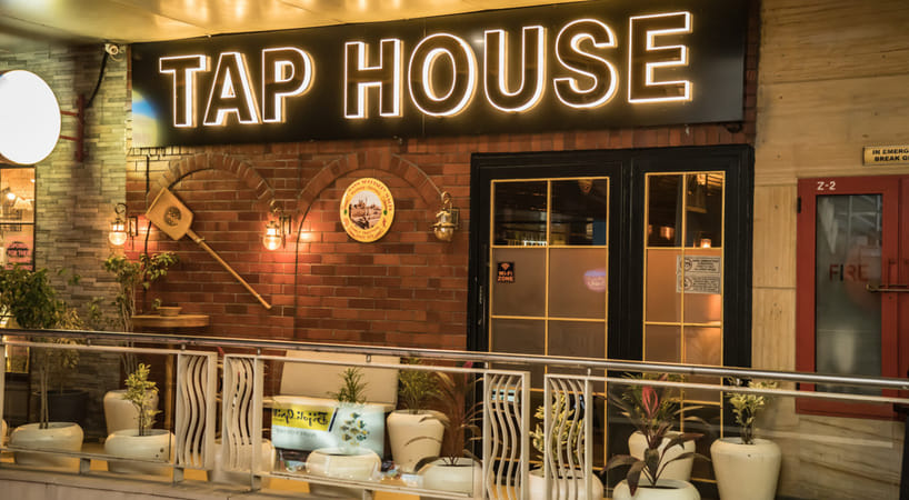 Menu of Tap House Brewpub And Kitchen, Good Earth City Centre, Gurgaon