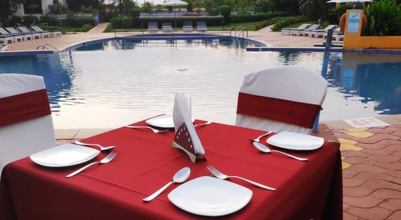 About FLAME - Poolside Grill, Baywatch Resort Goa