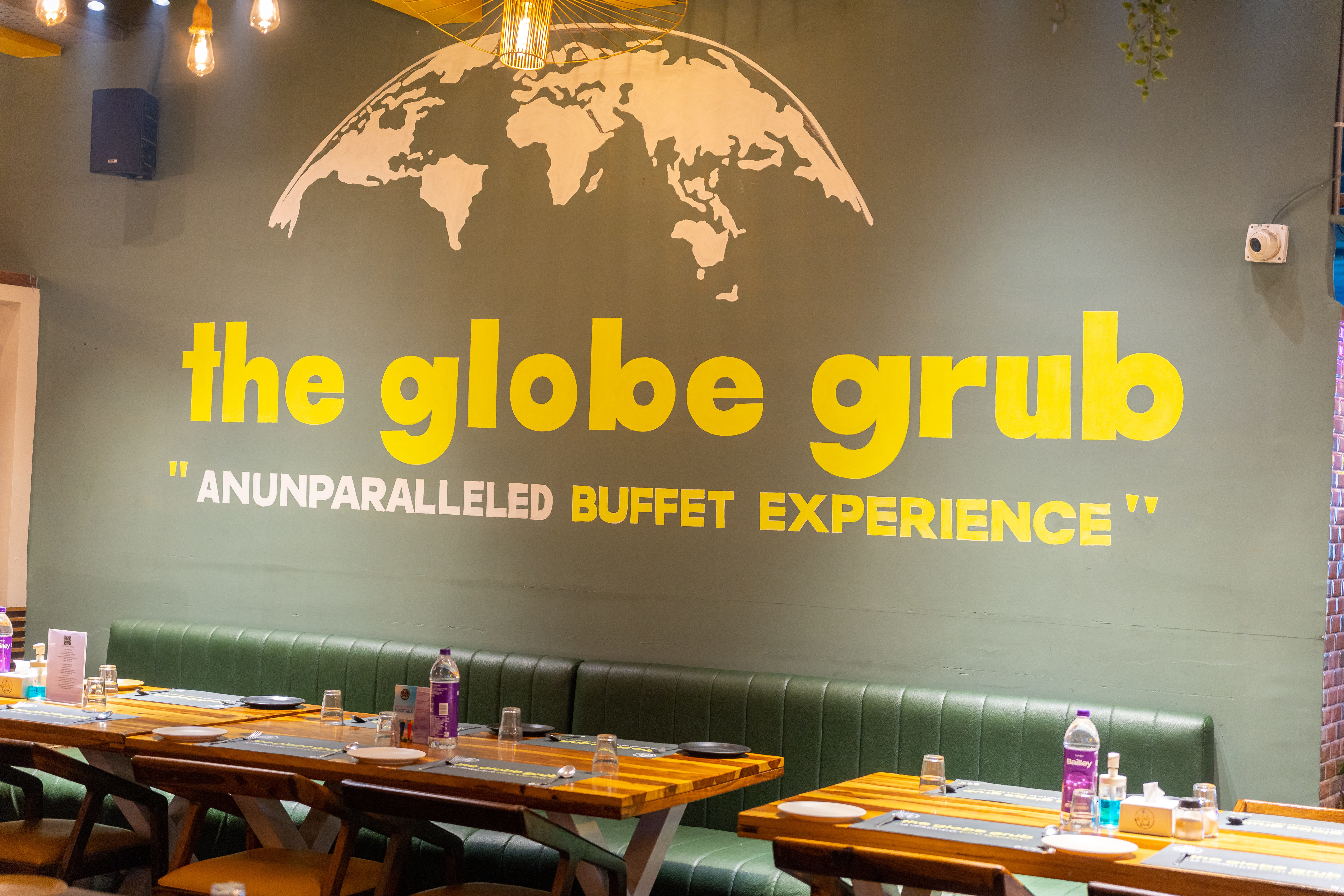 Menu of The Globe Grub, Gachibowli, Hyderabad