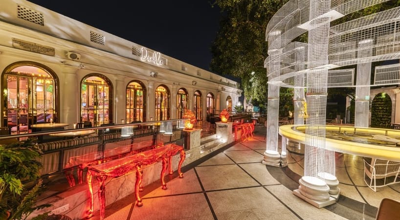 Menu of Diablo, Mehrauli, South Delhi