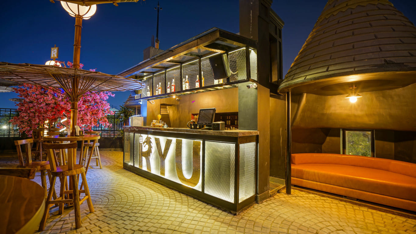Ryu Rooftop Bar in 32nd Avenue, Gurgaon | Get Upto 50% Off