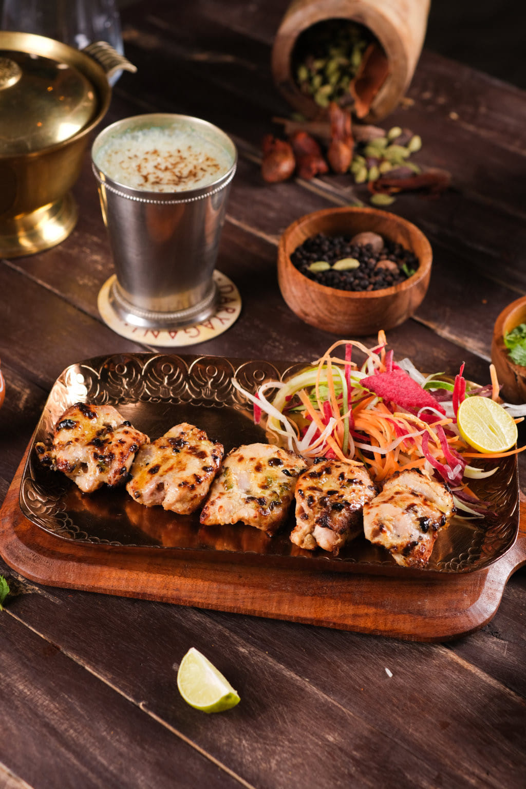 Menu of Spectra, The Leela Ambience, Gurgaon