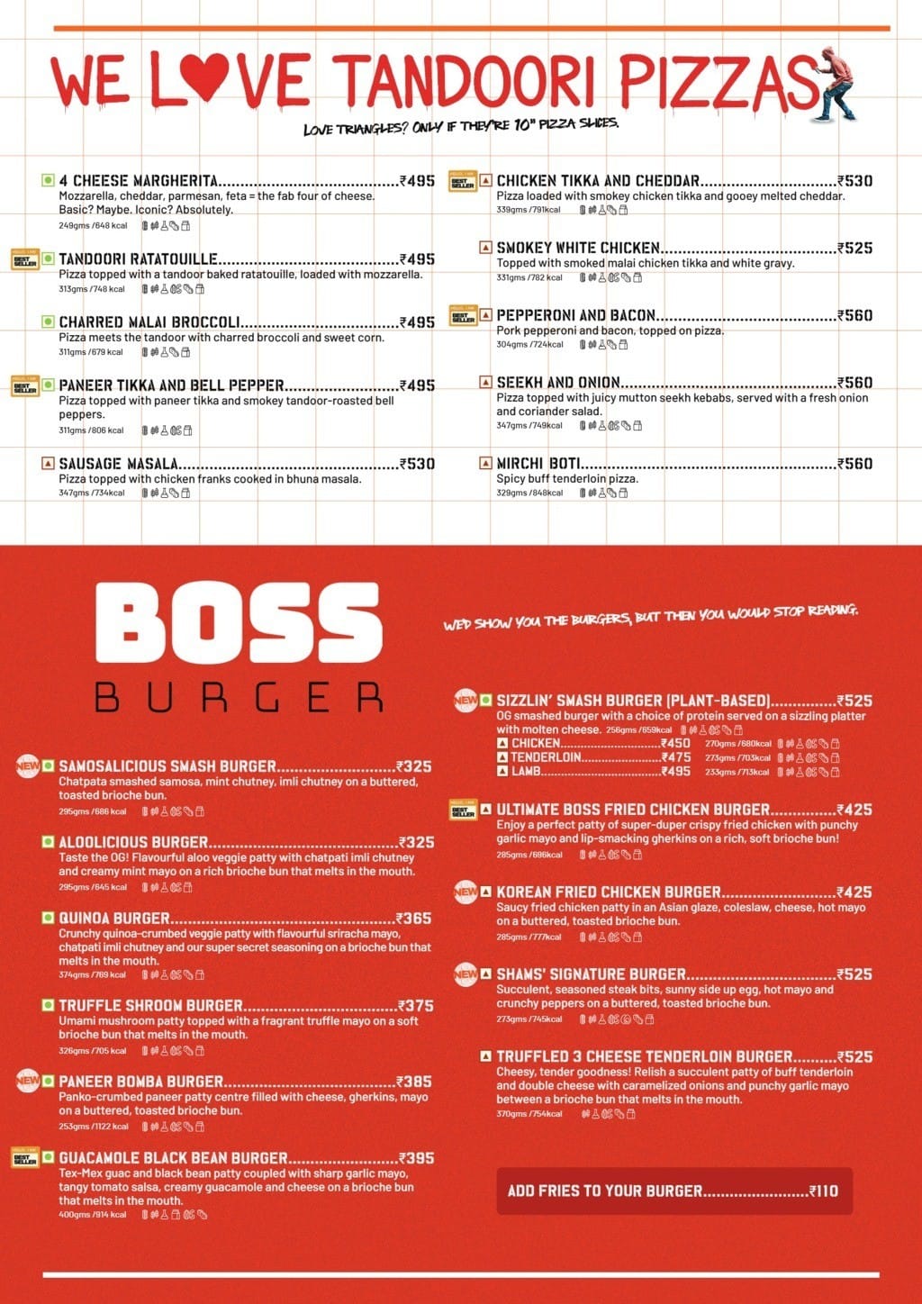 Menu of FC Road Social , FC Road, Pune