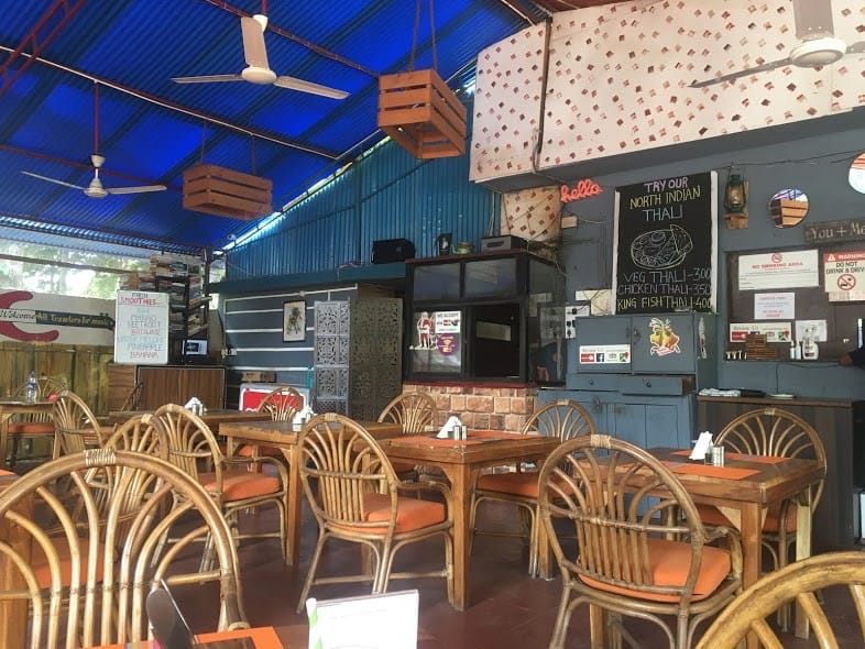 Menu of Fat Fish, Baga, North Goa