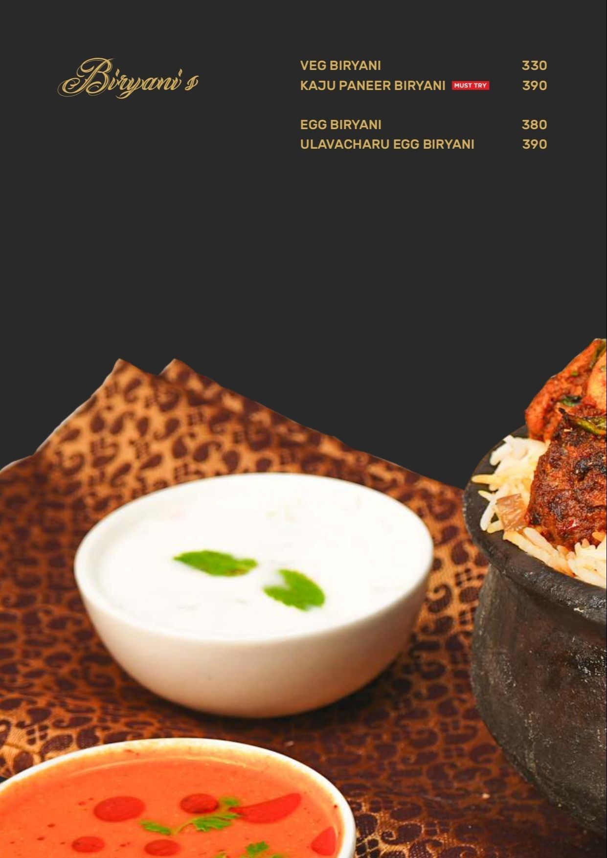 Menu of Pakka Local, Gachibowli, Hyderabad