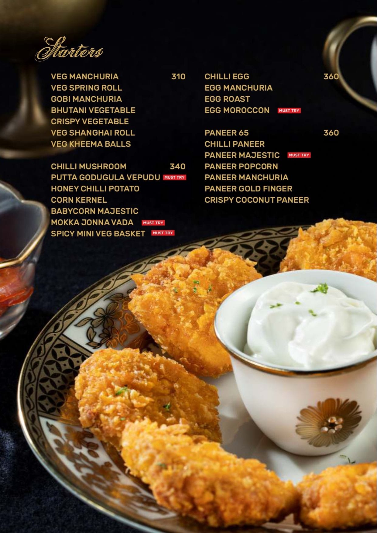 Menu of Pakka Local, Gachibowli, Hyderabad