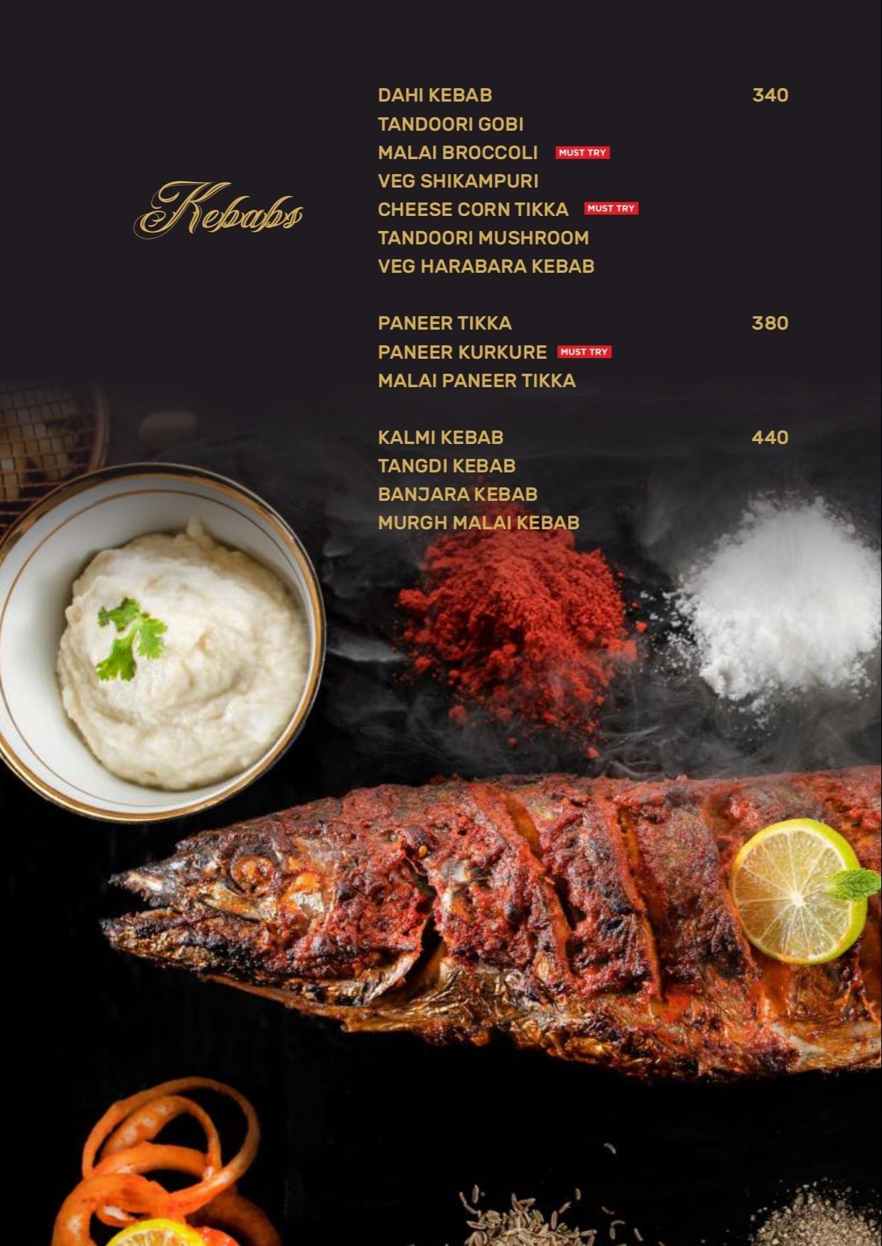 Menu of Pakka Local, Gachibowli, Hyderabad