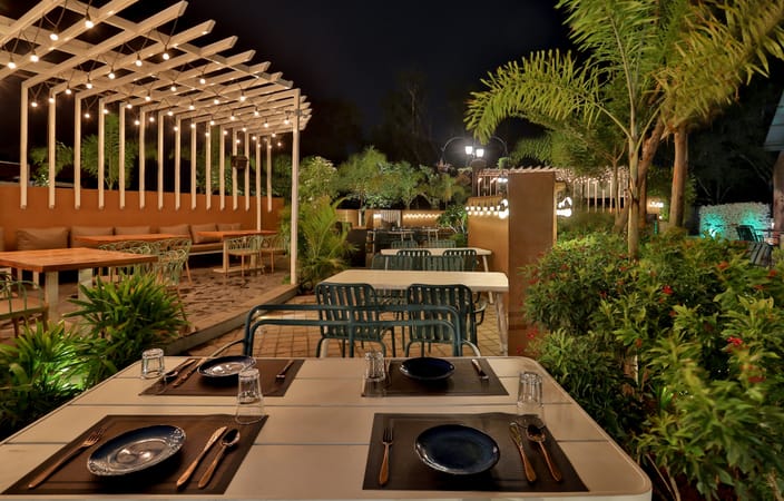 Menu of The Cult - Terra, Magarpatta, Pune