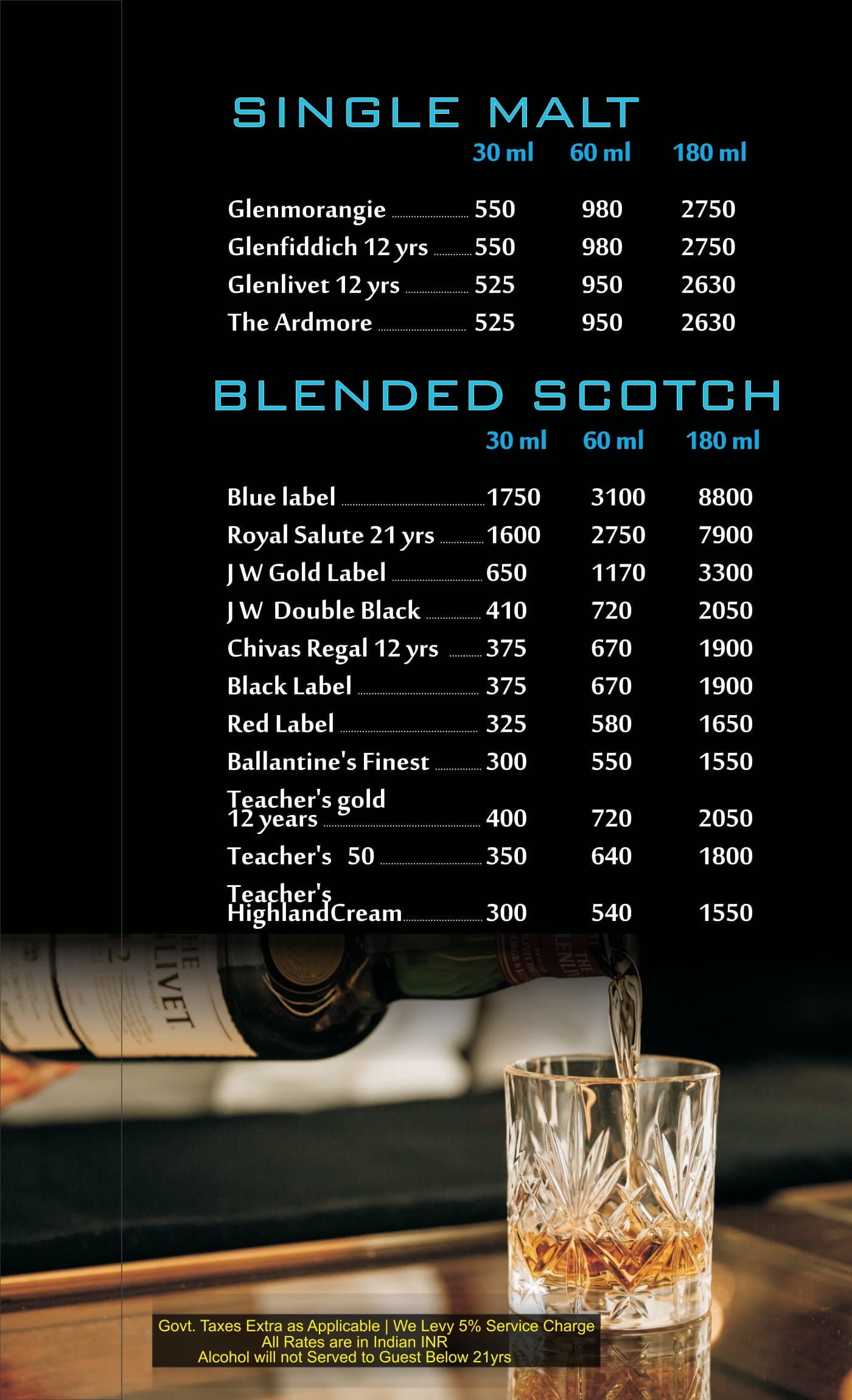 Menu of Teritree, Hadapsar, Pune