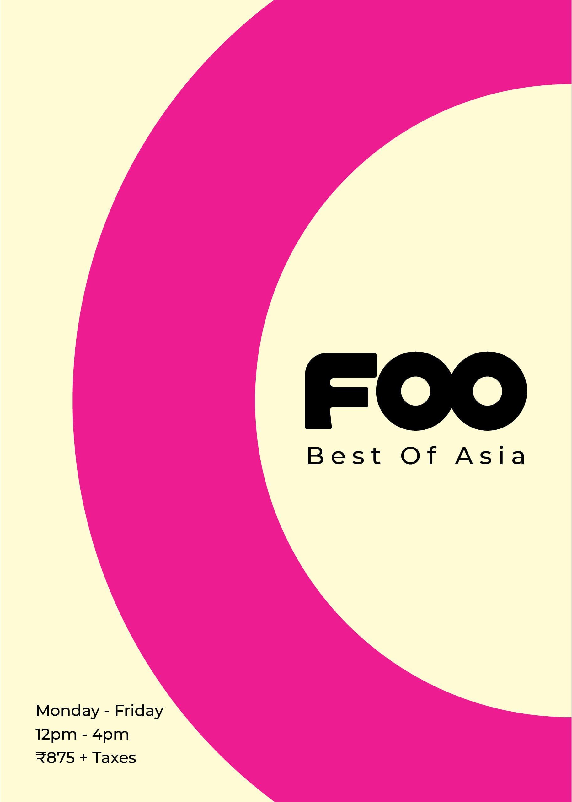 Menu of Foo Nesco, Goregaon East, Western Suburbs