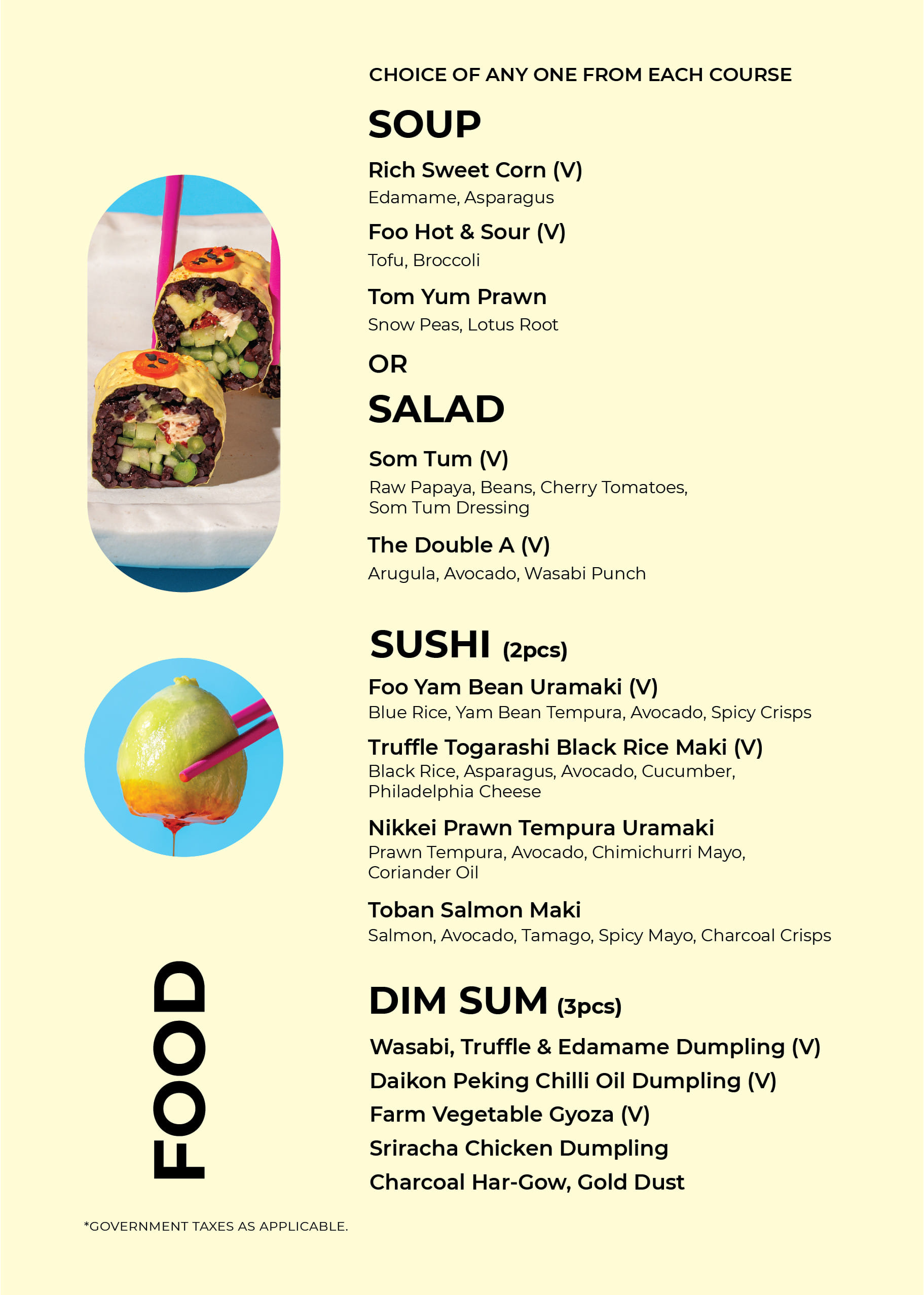 Menu of Foo Nesco, Goregaon East, Western Suburbs