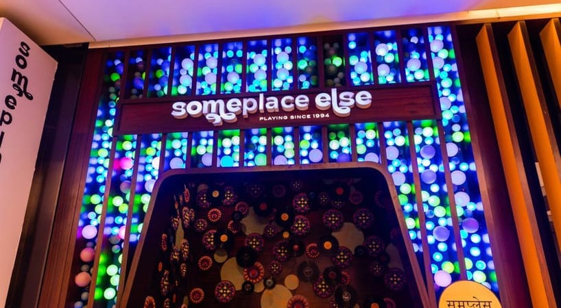 Menu of Someplace Else, Jio World Drive, BKC