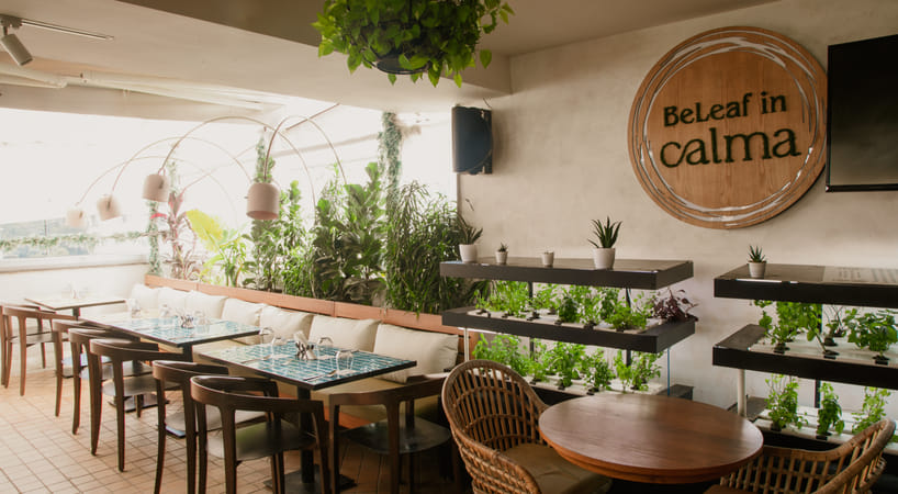 Menu of Cafe Calma, The Shalimar Hotel, Mumbai