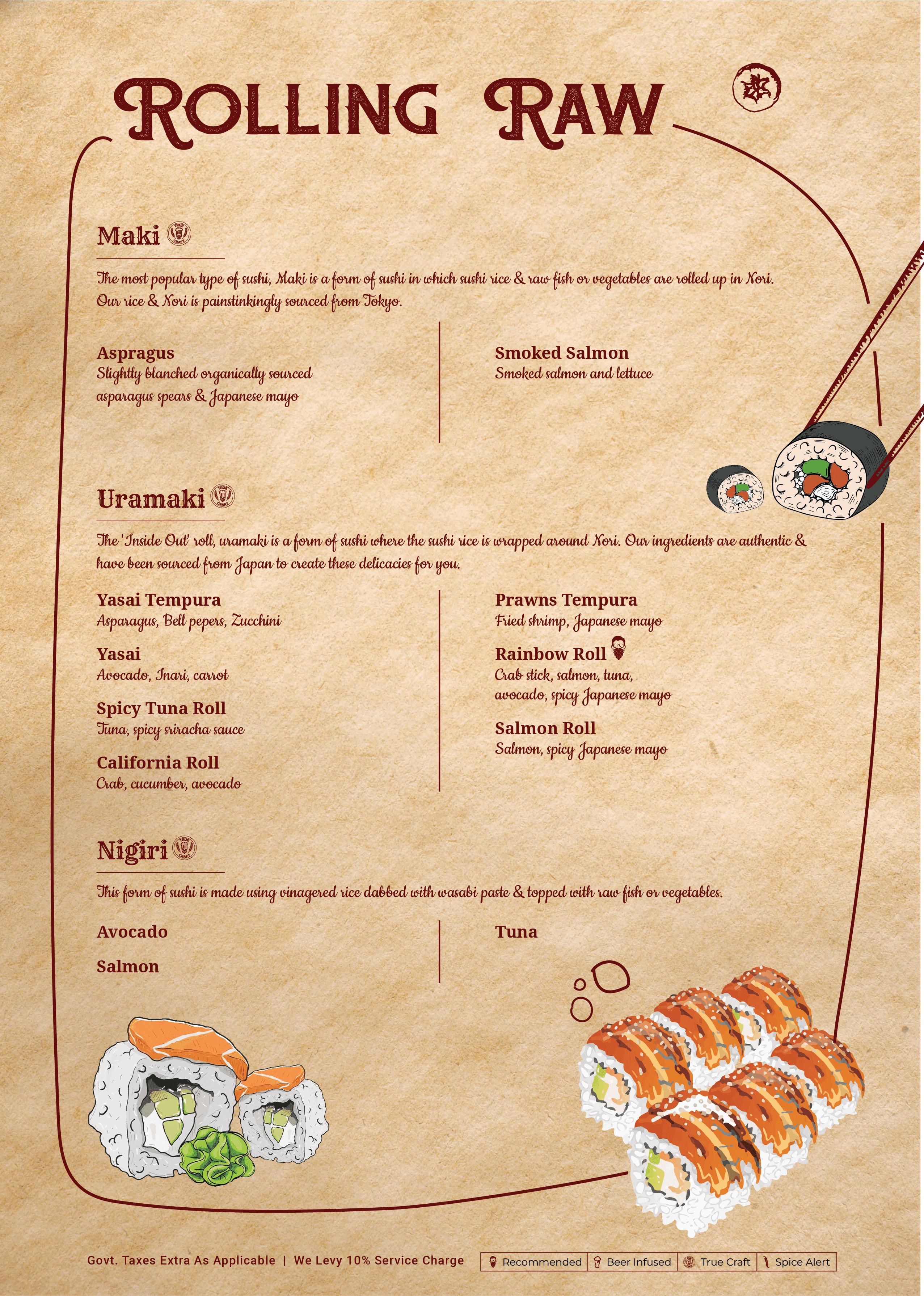 Menu of Effingut, MGF Metropolitan Mall, Saket