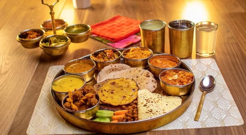 Explore Ghoomar Traditional Thali in Sarv SRK Mall, Agra