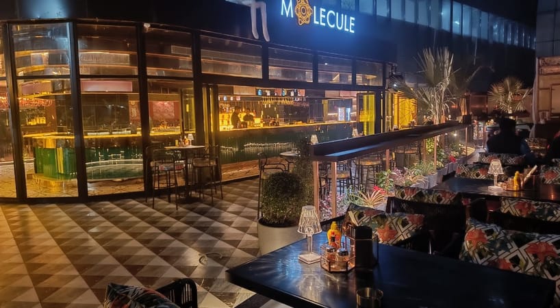 Menu of Molecule, Sector 98, Noida