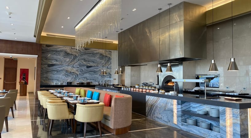 Menu of Courtyard Pavilion, Courtyard By Marriott Navi Mumbai