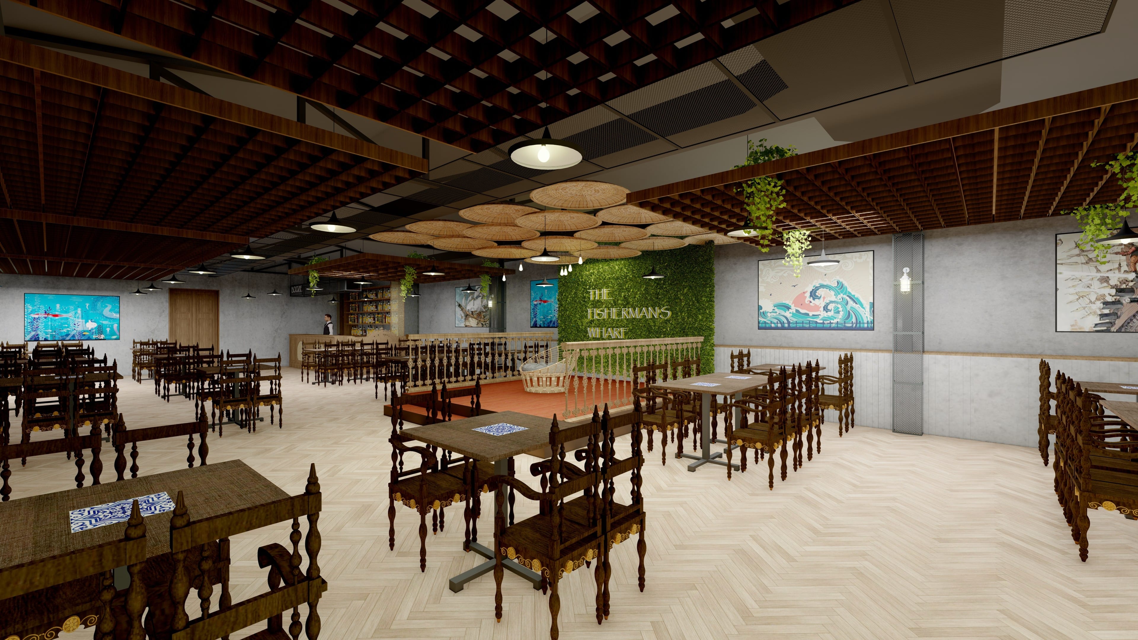 Menu of The Fisherman's Wharf, Essentia Premier Hotel Chennai
