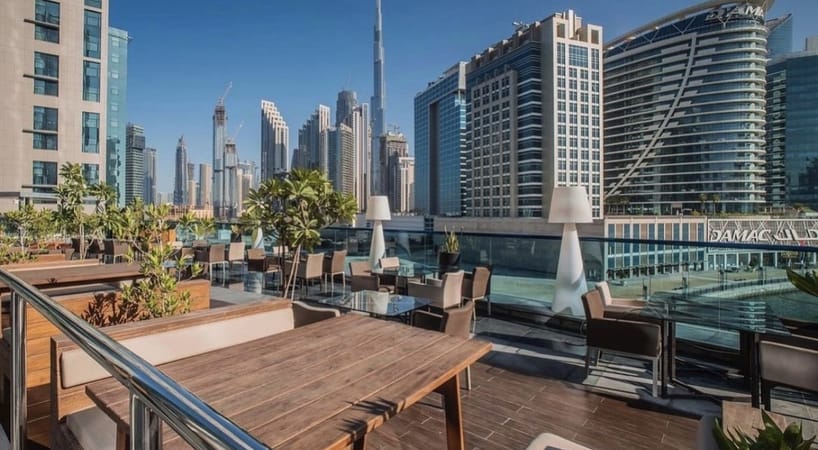 Menu of Fire Lake, Radisson Blu Hotel, Dubai Waterfront
