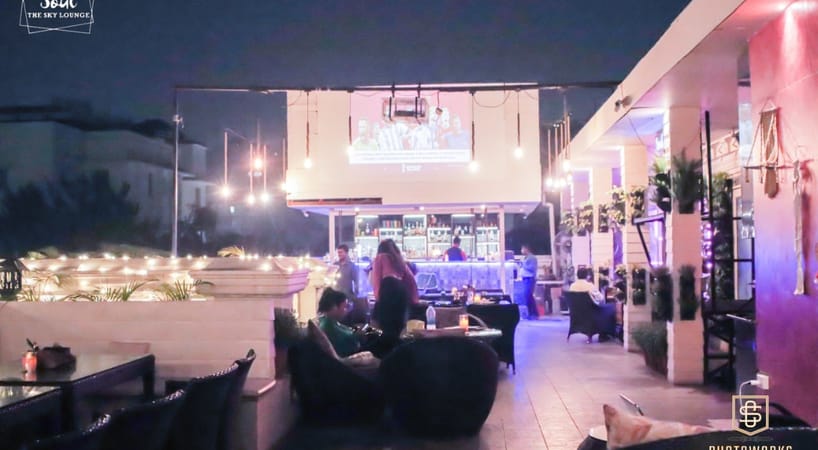 Menu of Soul - The Sky Lounge, Russel Street, Kolkata