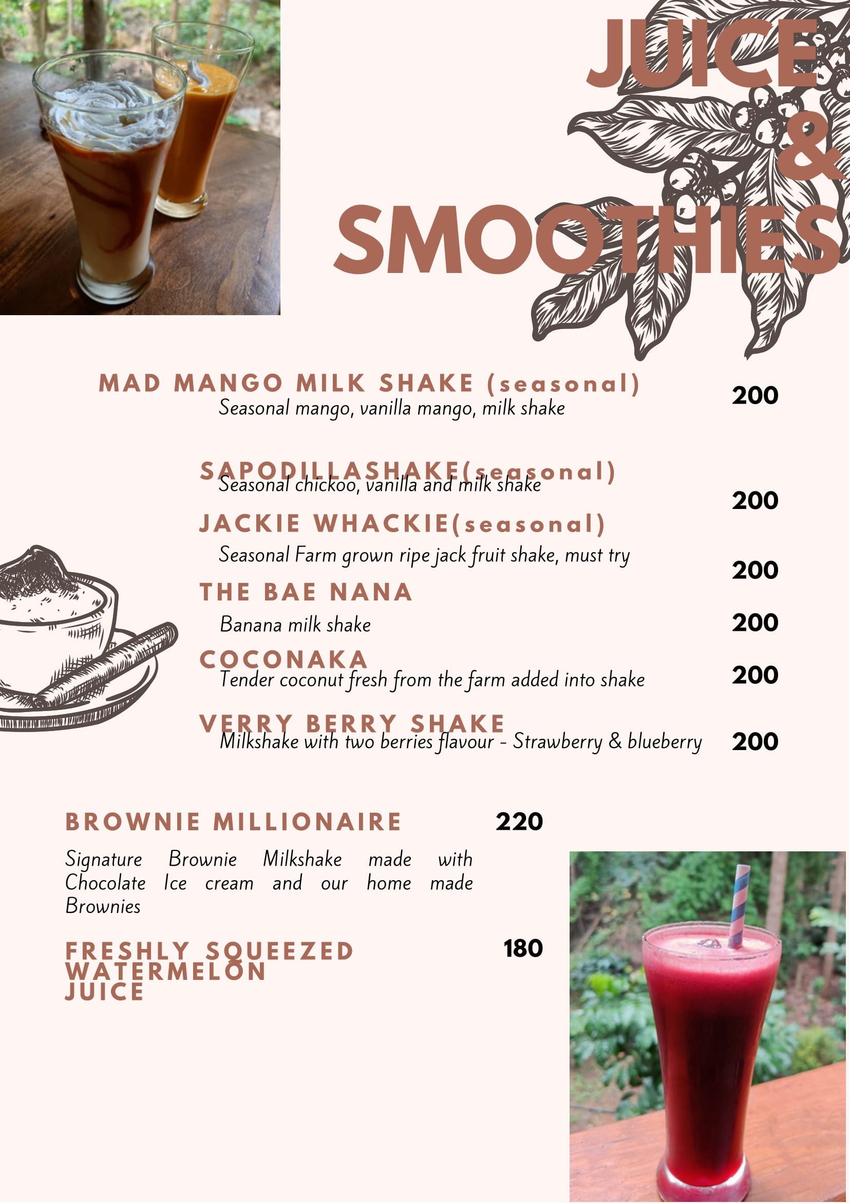 Menu of Citrus Trail Farm & Kitchen, Bannerghatta Road, South Bengaluru