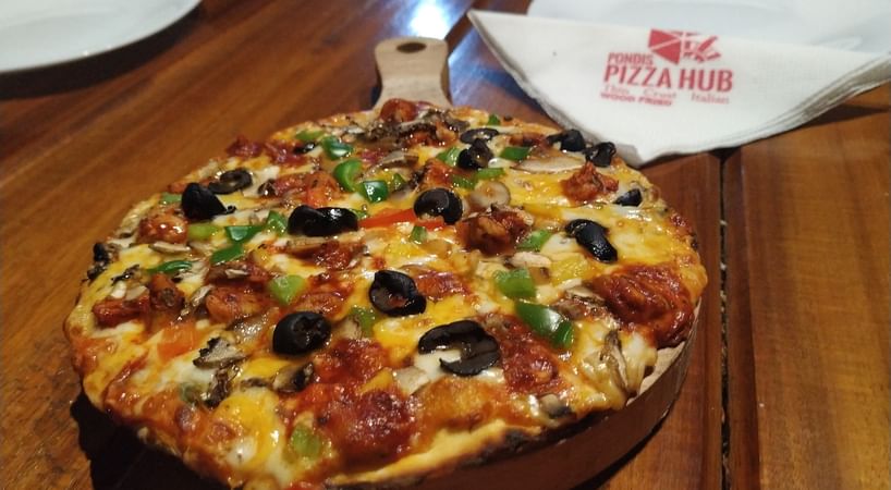 Menu of Pondis Pizza Hub, Kazhakkoottam, Thiruvananthapuram