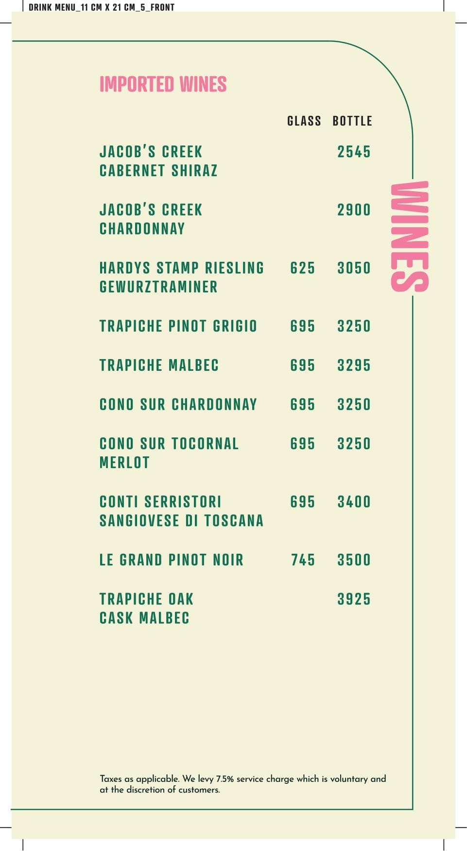 Menu of Garden City Beer Collective - GCBC, Yelahanka, North Bengaluru