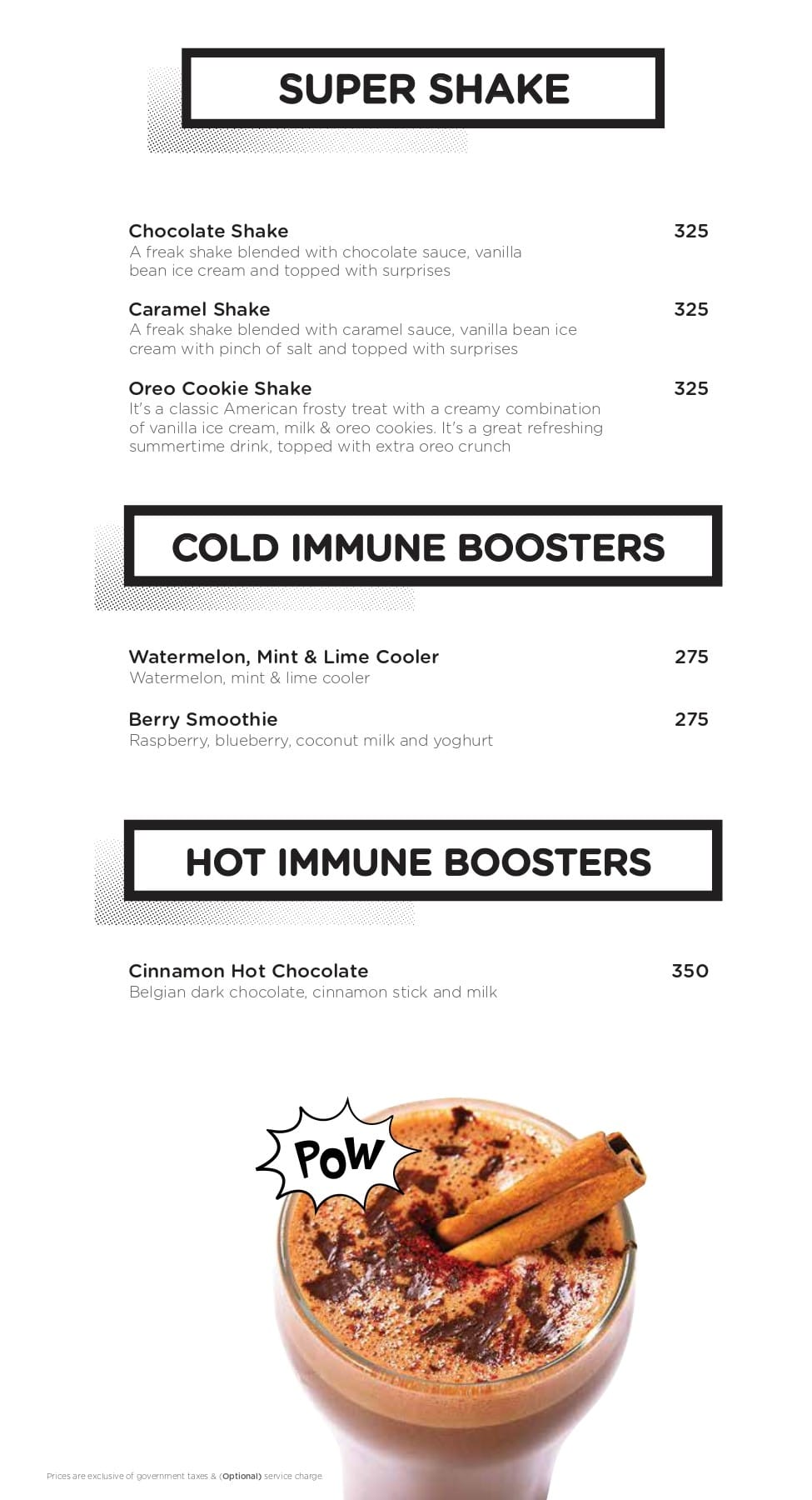 Menu of You Mee, Forum Mall