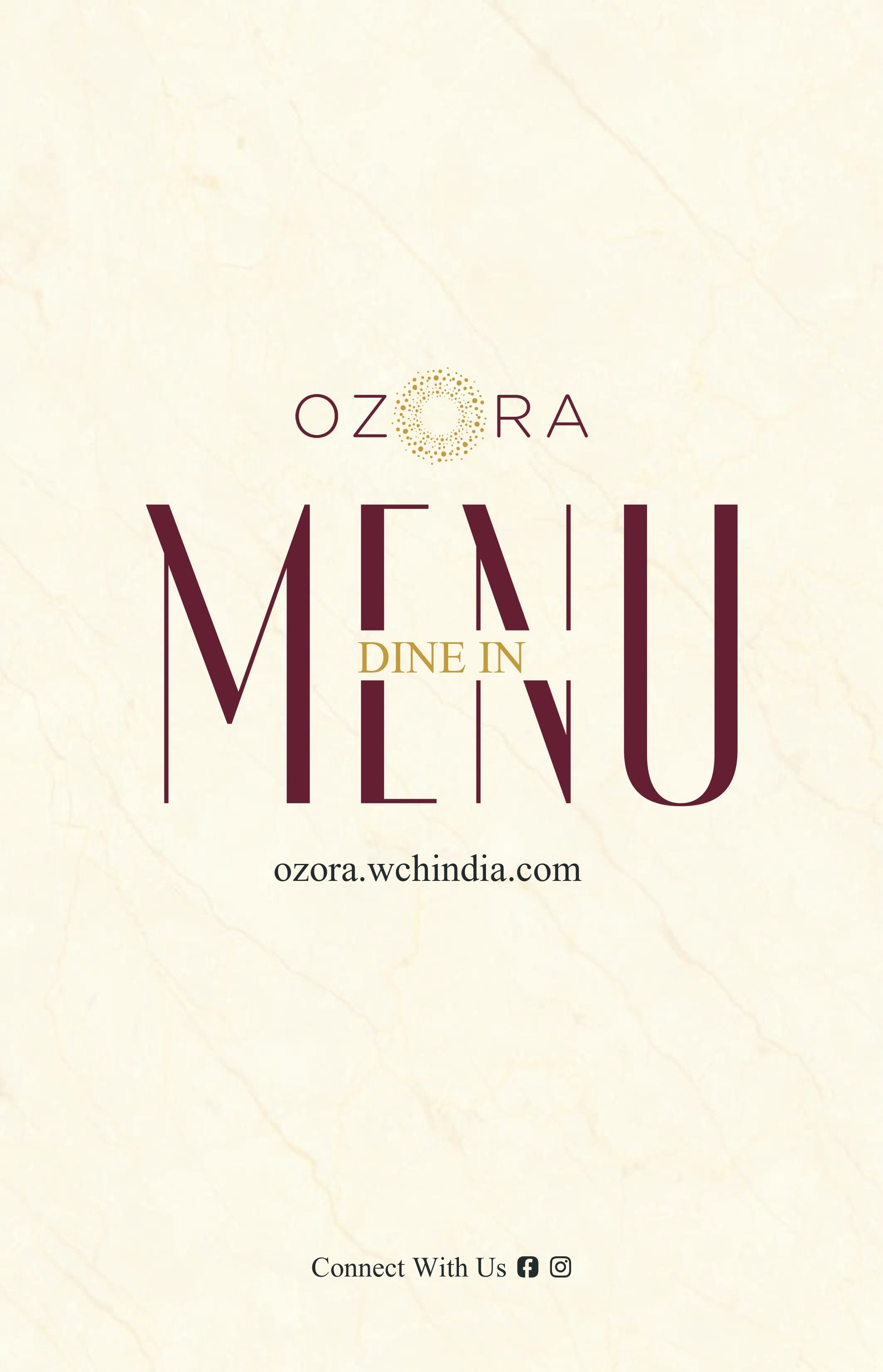 Menu of Ozora, Acropolis Mall, Kasba