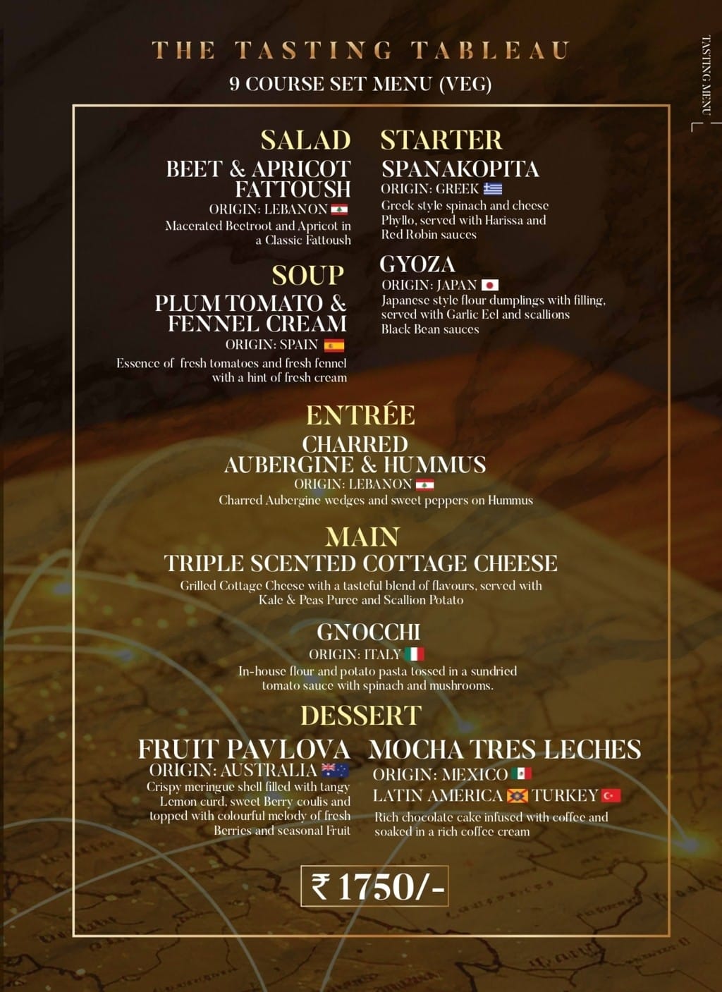 Menu of Roastown Global Grill, Edappally, Kochi