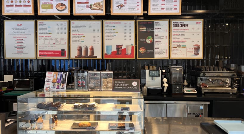 Menu of Slay Coffee Bar, Kammanahalli, East Bengaluru