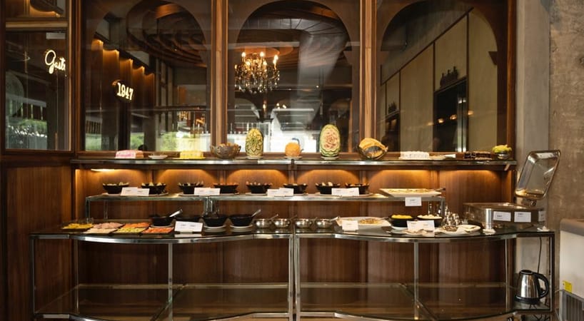 Menu of 1947 - Gastronomy, Jayanagar, South Bengaluru