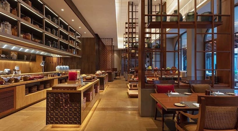 Menu of Saipe, Hilton Goa Resort