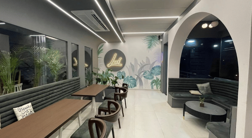 Explore Leaf Cafe & Coffee Lounge in Vesu, Surat