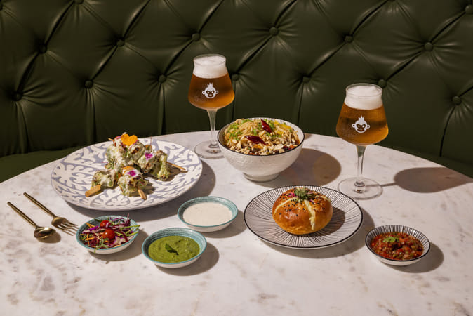 Menu of Bira 91 Taproom, Cyber Hub, Gurgaon