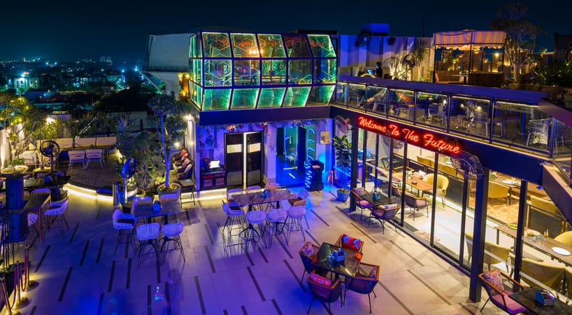 Menu of Molecule, Tajganj, Agra