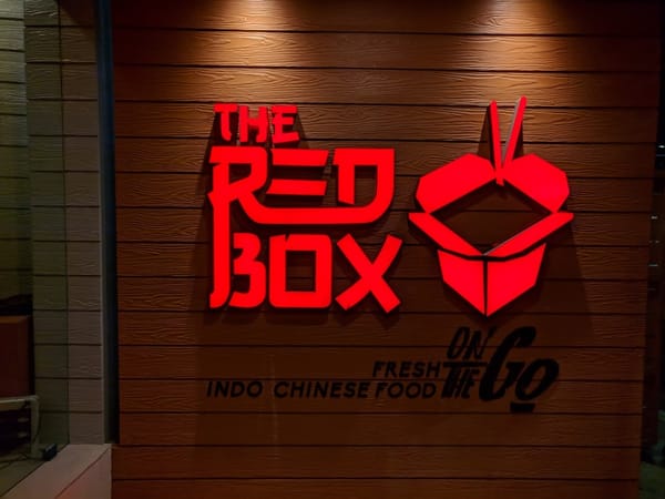 Menu of The Red Box, Velachery, Chennai