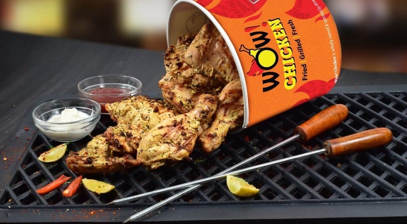 Menu of Wow! Chicken, ML Acropolis, Siliguri