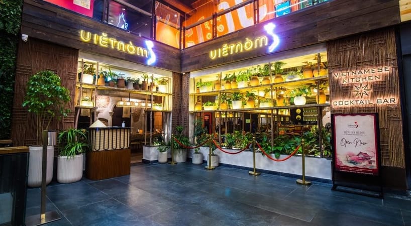 Menu of VietNom, Dlf Avenue Saket