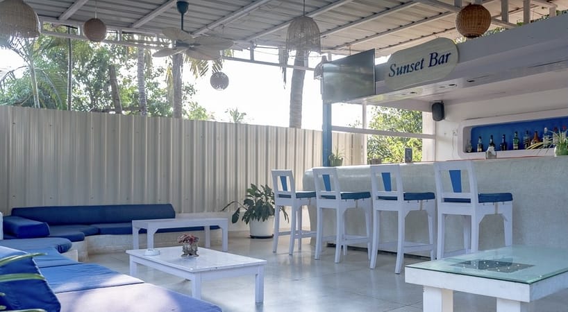 Menu of Sunset Bar, Colva, South Goa